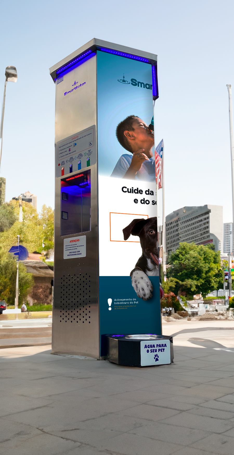 SMARTTOTEN – Totem de Hidratação Pública | Água para Todos | Incentivo ...